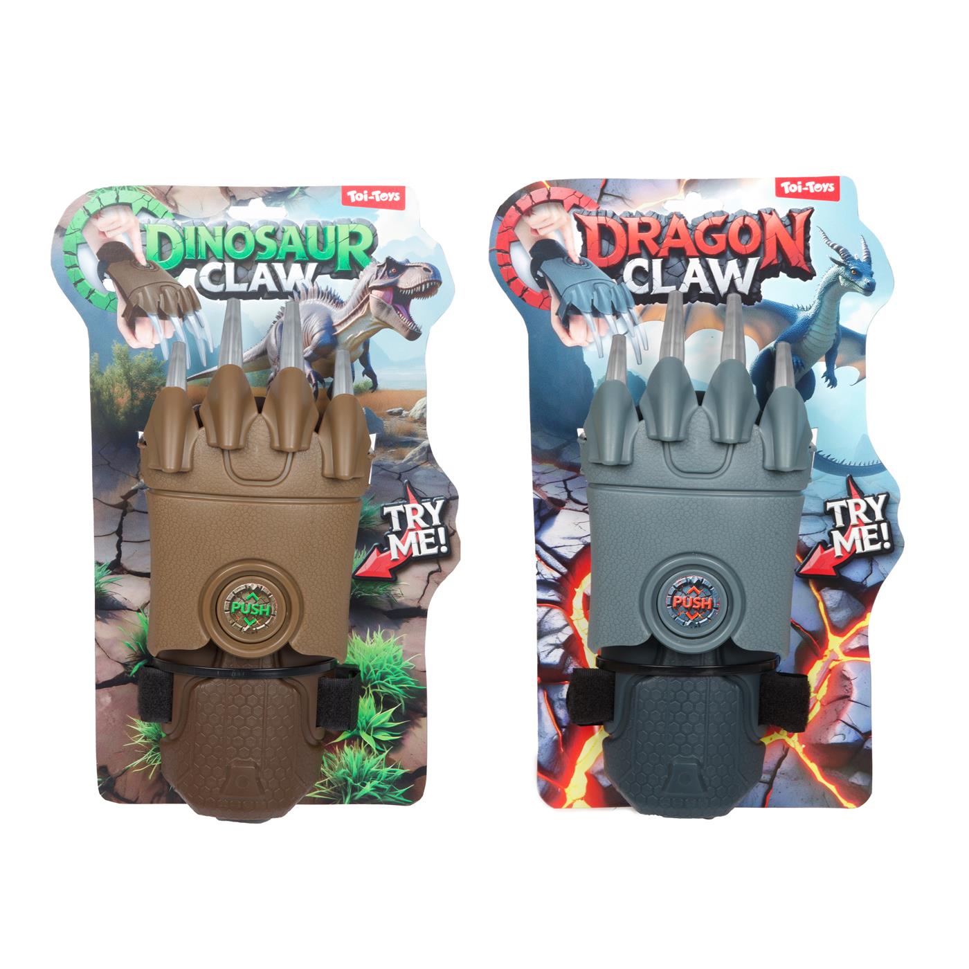 Klauw Dino/Draak met uitschietnagels - Ridder - Dagros-Brunsting Grooth